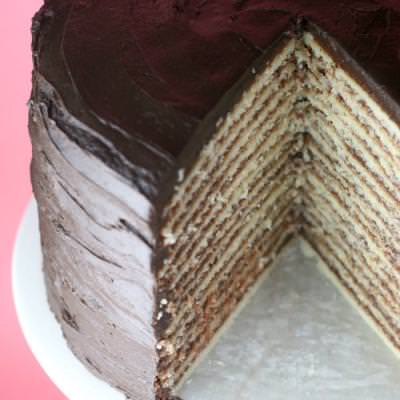 Fourteen Layer Cake {How To Make Cake} – Tip Junkie