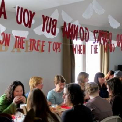 How to Make a Word Garland {party decor} – Tip Junkie