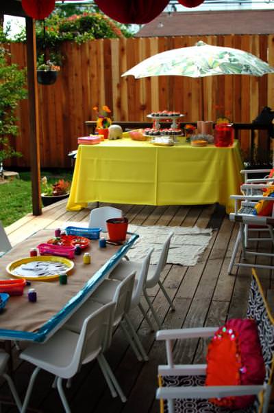 How To: Party Craft Station – Tip Junkie