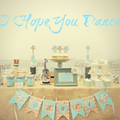 “I Hope You Dance” Party {Birthday Themes} – Tip Junkie