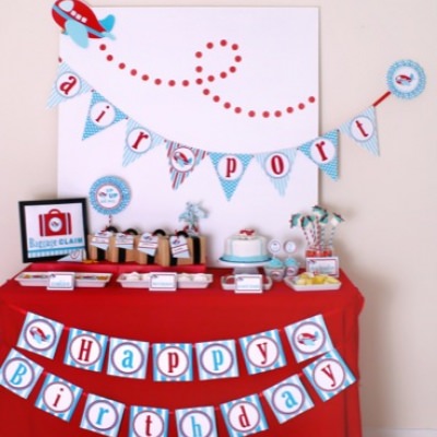 Let’s Fly Away Plane Party {Boy Party Ideas} – Tip Junkie