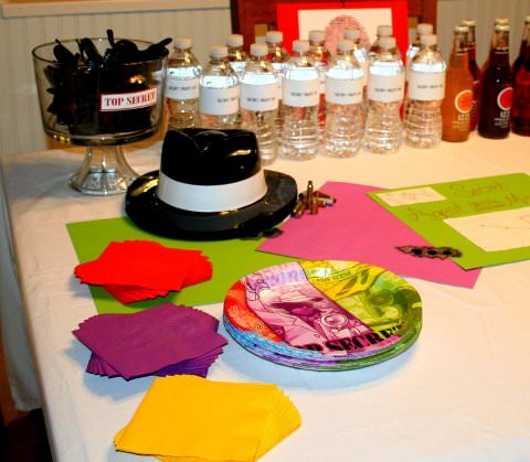 Secret Agent Spy Party – Tip Junkie