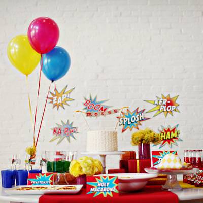 Super Hero Party {Coolest Birthday} – Tip Junkie