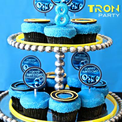 Tron Birthday Party {free printables} – Tip Junkie