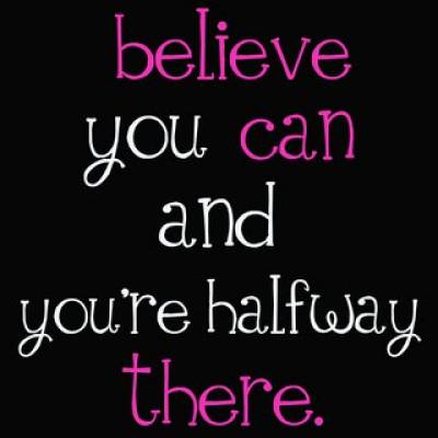 Believe You Can Printable – Tip Junkie