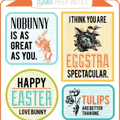 Printable Easter Gift Tags – Tip Junkie