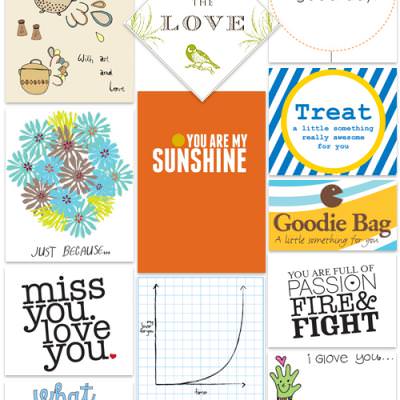 Free Positive Printable Tags – Tip Junkie