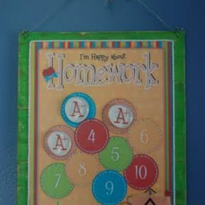 Homework Helper Chart – Tip Junkie