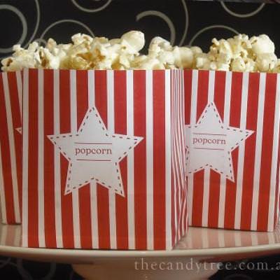 Mini Popcorn Boxes {Movie Themed Parties} – Tip Junkie