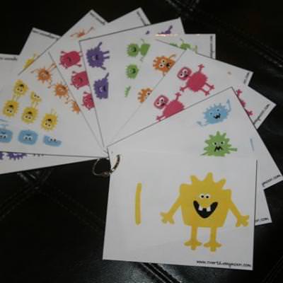 Monster Counting Printables – Tip Junkie
