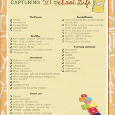 Photo Guide - Capturing School Life – Tip Junkie