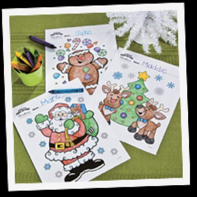 Printable Christmas Coloring Pages {Coloring Pages Printables} – Tip Junkie