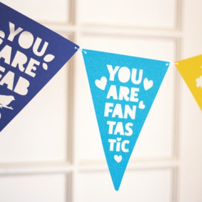 Printable Compliments Bunting – Tip Junkie