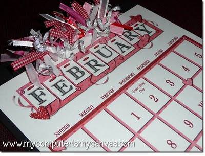 Printable February Clipboard Calendar – Tip Junkie