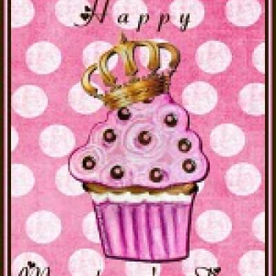 Printable Mother’s Day Cupcake Card {Online Printable Card} – Tip Junkie