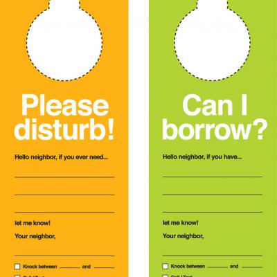 Printable Neighbor Doorknob Hangers – Tip Junkie