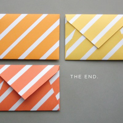 Printable Striped Envelopes – Tip Junkie