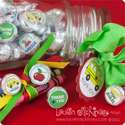 School Themed Thank You Tags {Free Printables} – Tip Junkie