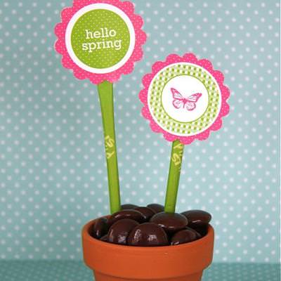 Spring Tags {Party Ideas} – Tip Junkie