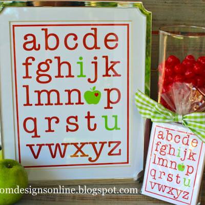 Teacher ABC’s Subway Art – Tip Junkie