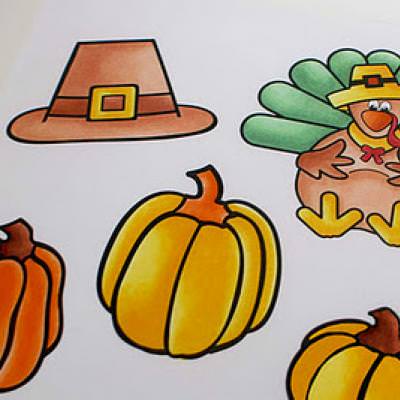 Thanksgiving Clip Art {Printable Thanksgiving Coloring Pages} – Tip Junkie