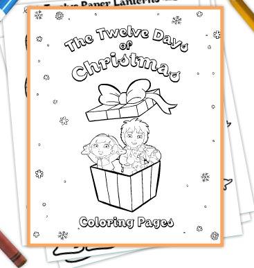 Twelve Days of Christmas Coloring Pages – Tip Junkie