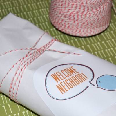 Welcome Neighbor Printable {Printable Gift} – Tip Junkie