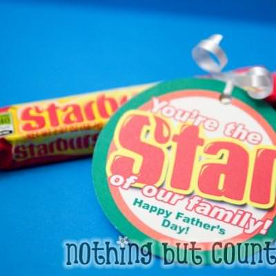 You’re The Star Printable Gift Tag – Tip Junkie