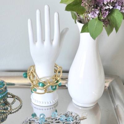 DIY Bead & Chain Link Bracelet {Bead} – Tip Junkie