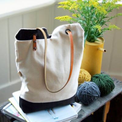 DIY Minimalist Tote Bag {Totes} – Tip Junkie