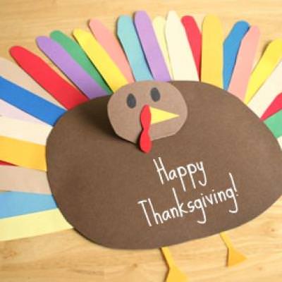 Turkey Count Down Calendar {Thanksgiving Art} – Tip Junkie