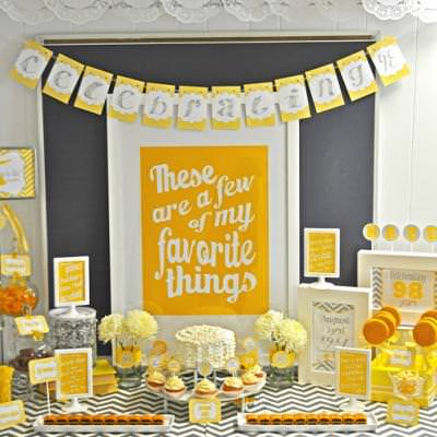 A Few of My Favorite Things Party {The Sound of Music} – Tip Junkie