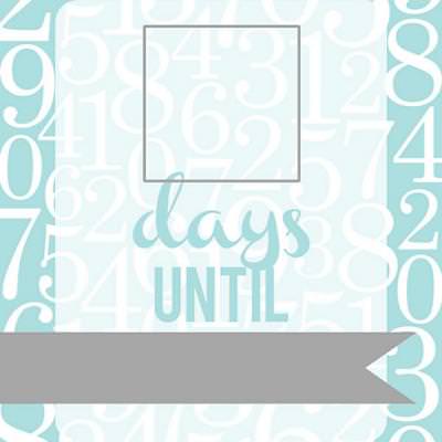 Countdown Printable {Printables} – Tip Junkie