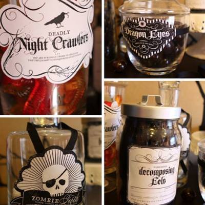 Creepy Labels for Halloween Treats – Tip Junkie