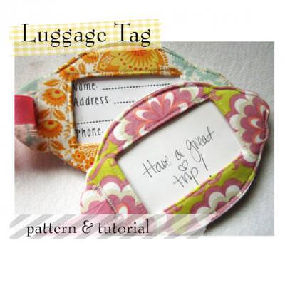 DIY Fabric Luggage Tags – Tip Junkie