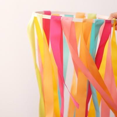 DIY Ribbon Mobile {party decor} – Tip Junkie