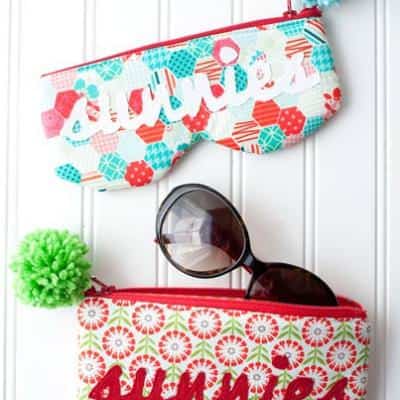 DIY Sunglass Case {sewing how-to} – Tip Junkie