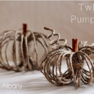 DIY Twine Pumpkins {fall crafts} – Tip Junkie