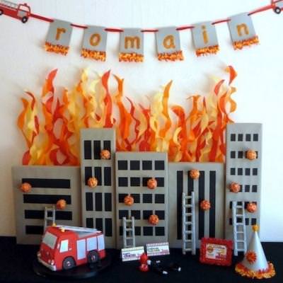 Fireman Birthday Party {kids birthday party} – Tip Junkie