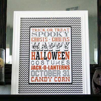 Halloween Subway Art {Halloween Printable} – Tip Junkie