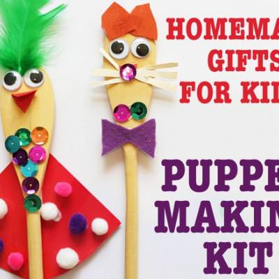 Homemade Puppet Making Kit {gifts for kids} – Tip Junkie