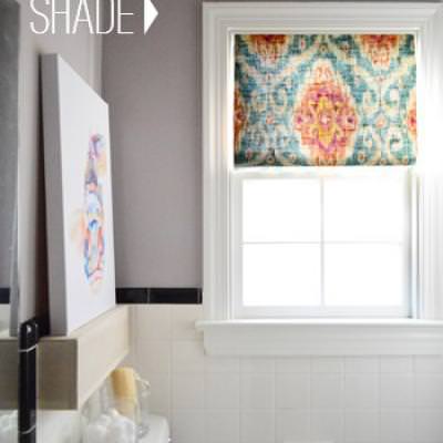 How to Make a Window Shade in 15 Minutes {Window Treatments} – Tip Junkie