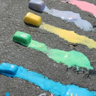 Ice Chalk {Art Project} – Tip Junkie