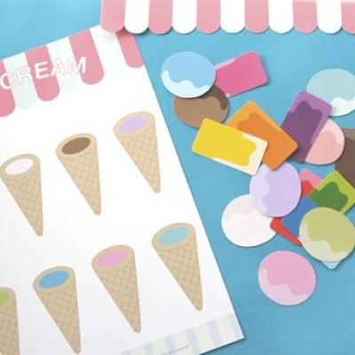 Ice Cream Matching Game {Games and Puzzles} – Tip Junkie