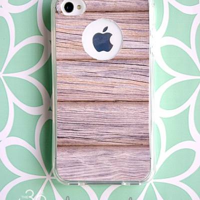 iPhone Wood Case {free printable} – Tip Junkie