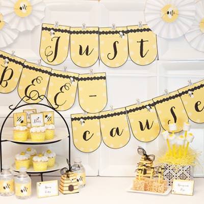 “Just BEE-cause” Tea Party {themed party idea} – Tip Junkie