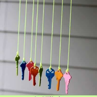 Key Wind Chime Craft {Arts and Crafts} – Tip Junkie