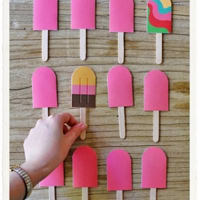 Matching Popsicle Game {Free Printable} – Tip Junkie