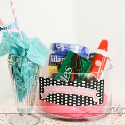 Milkshake Kit For Two {Anniversary Gift} – Tip Junkie