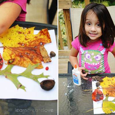 Nature Walk Collage Craft {Nature & Garden} – Tip Junkie